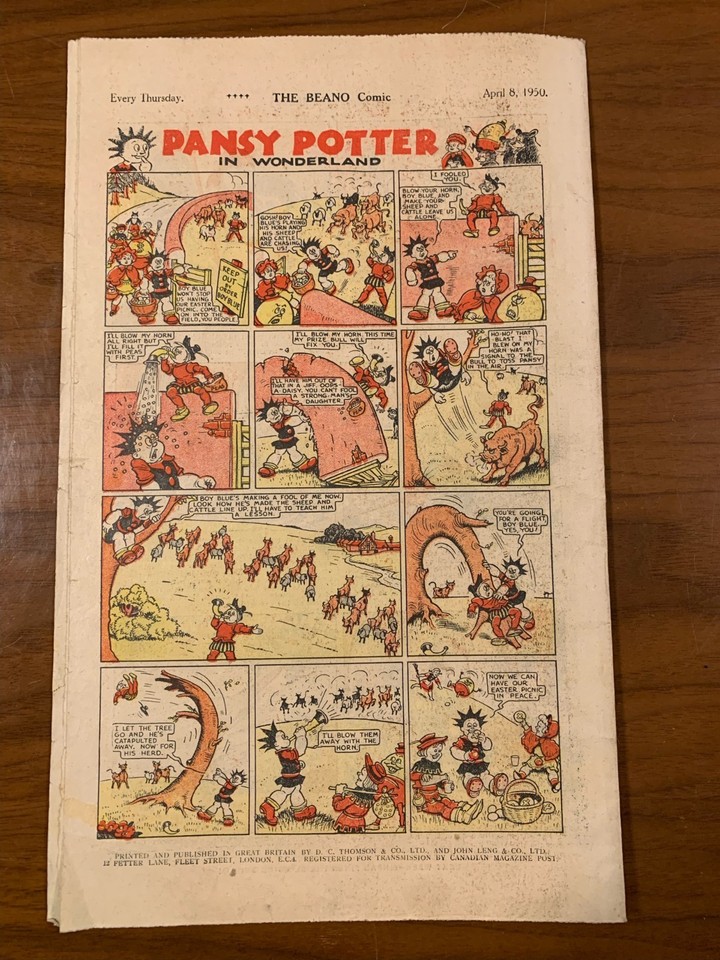 Beano Comic - #403 April 8th 1950 Easter edition VG/F | eBay UK