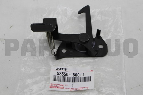 5355060011 Genuine Toyota HOOK ASSY, HOOD AUXILIARY CATCH 53550-60011 ...