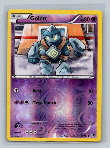 Golett Plasma Blast 45/101 Near Mint NM Reverse Holo | eBay