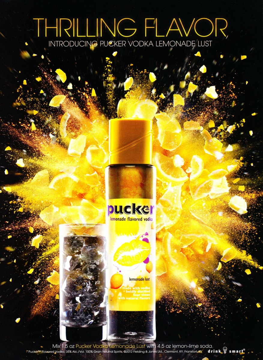Pucker Vodka Flavors