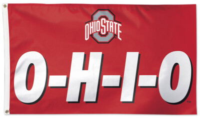 The Ohio State University Buckeyes O-H-I-O Official NCAA Team 3'x5 ...