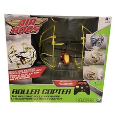 Powered Air Hogs Switchblade Ground and Race RC Heli Red Crash ...
