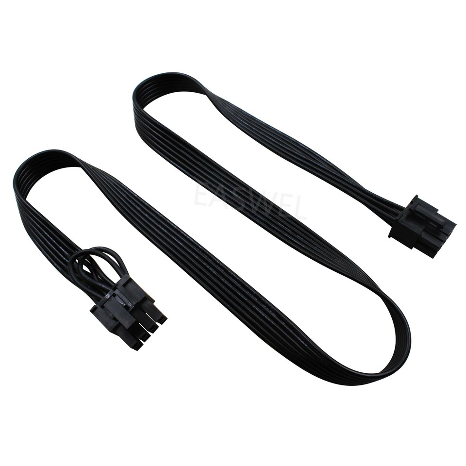 PCIe 8Pin to 6+2pin Power supply Cable for Corsair TX850M TX750M TX650M ...