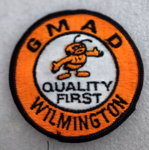 Vtg GMAD Quality First Wilmington GM Automobile Plant Patch New NOS ...