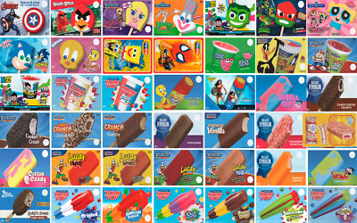 Any 10 Ice Cream Truck Stickers of your choice. Ice Cream Truck Decals ...