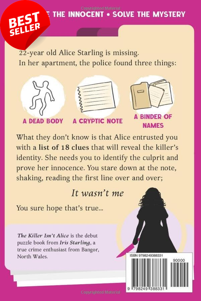 The Killer Isn't Alice: the 46,600 Suspect Murder Mystery Puzzle | eBay ...