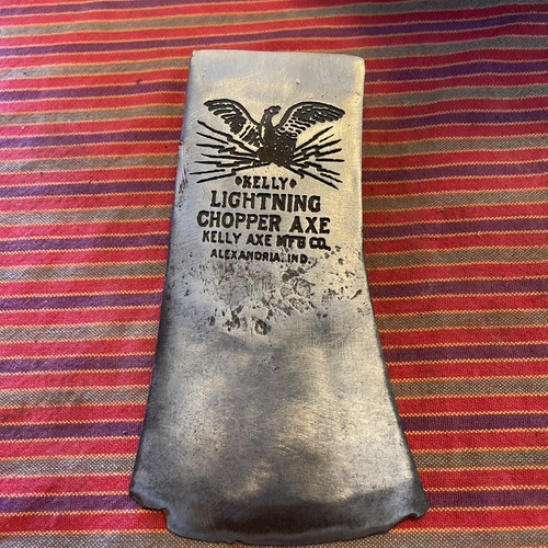 Vintage Kelly Lightning Chopper Axe Kelly Axe Mfg Alexandria Ind 2 1 ...