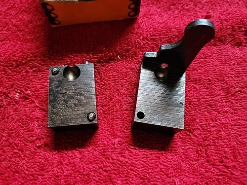 Vintage Lyman Ideal Bullet Mould Blocks Mold 389 174 Round Ball ...