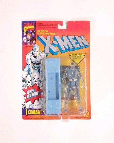 New Marvel Comics Iceman Mutant Action Figure with Super Ice Slide 1993 ...