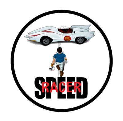Speed Racer - 4" Vinyl Decal Car Window Laptop Cooler Trailer Golf Cart ...