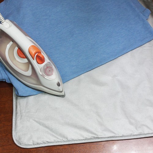 Rollable 85x48cm Space Saving Portable Foldable Ironing Mat Heat ...