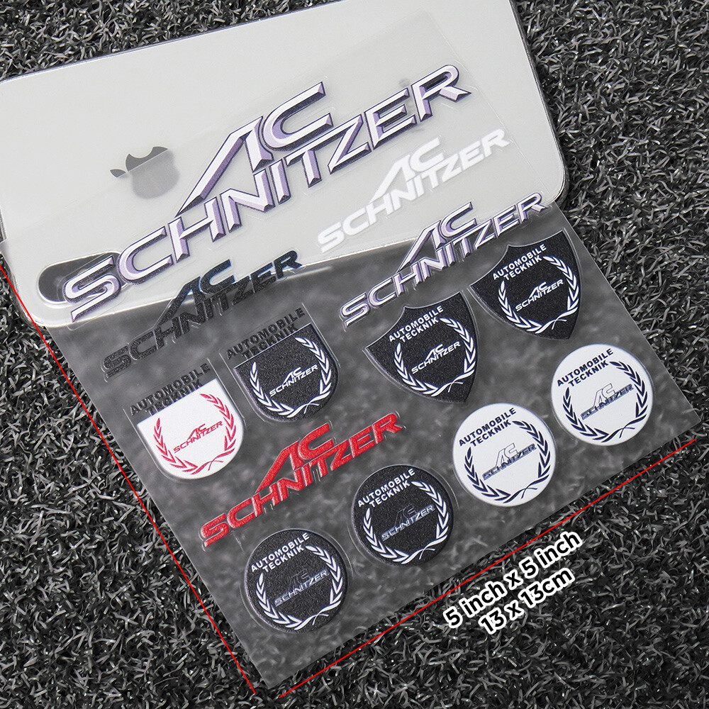 Car Sticker AC Schnitzer Automobile Technik Sport Logo Decal Stripe ...