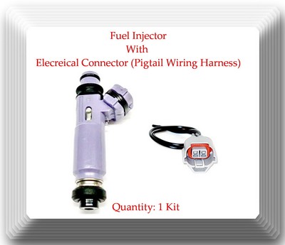 Fuel Injector 195500-4060 W/ Electrical Connector Fit:Mazda MX-5 Miata ...