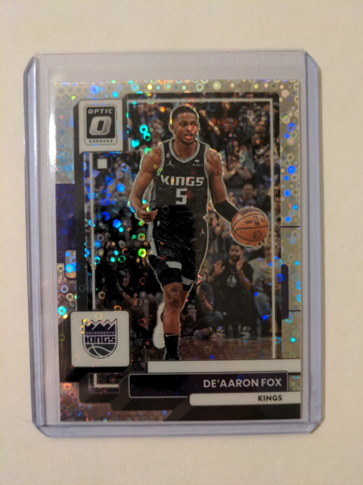 2022-23 Panini Donruss Optic - De'Aaron Fox #130 Fast Break Holo Prizm ...