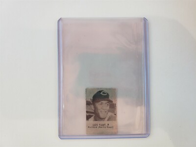 Luis Tiant Portland Beavers 1964 Topps Minor League Star Panel RARE! | eBay
