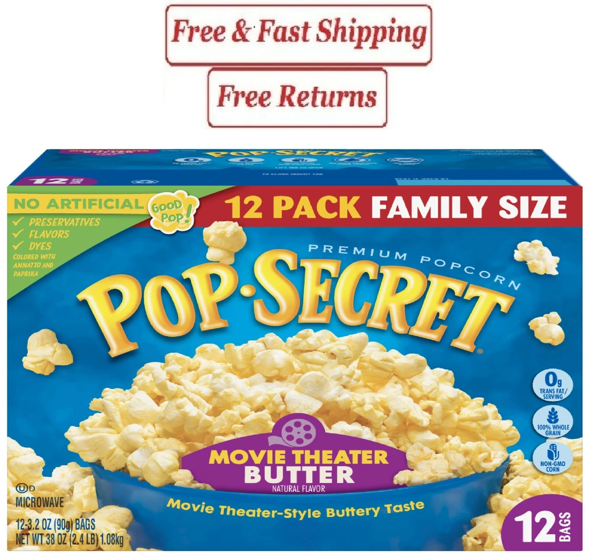 Pop Secret Color Popcorn