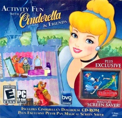 Activity Fun With Cinderella & Friends Exclusive PC CD-ROM DISC ONLY ...