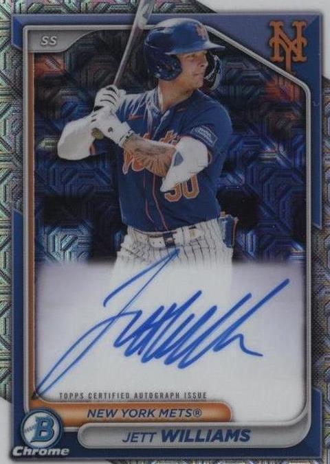 2024 Bowman Chrome - Jett Williams #BMA-JW for sale | eBay