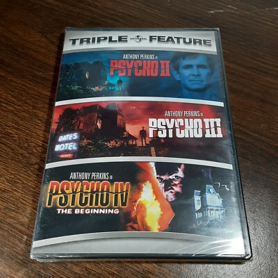 Psycho II / Psycho III / Psycho IV: The Beginning (DVD) DVD101 ...