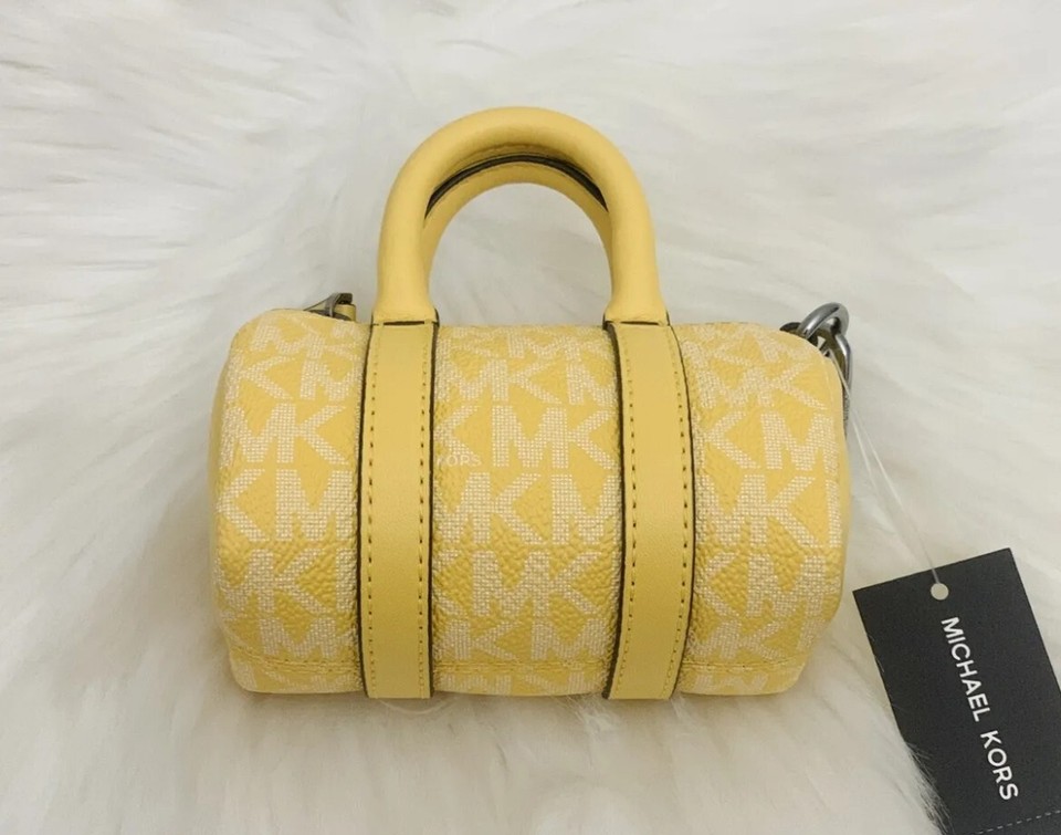 NWT MICHAEL KORS Micro Duffle Pouch Bag Charm/ Key Chain | eBay
