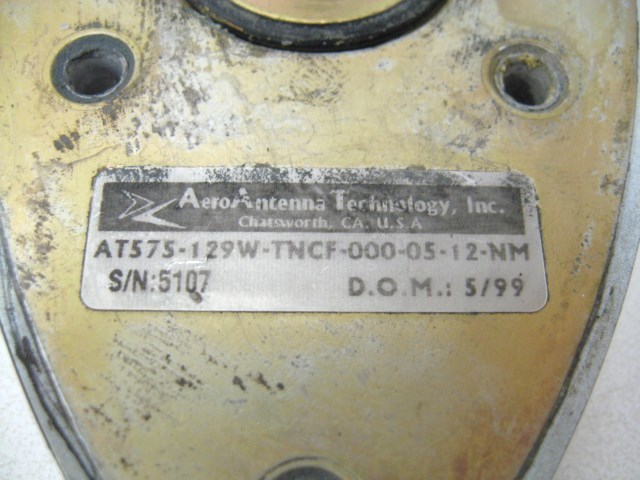 AeroAntenna AT575 GPS Antenna - Certified and Tagged - Lot # D120 | eBay