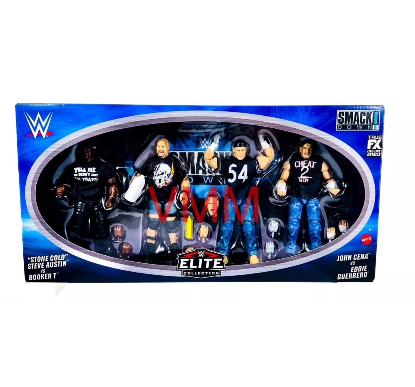 Mattel WWE SmackDown 25th Anniversary Target Exclusive Figure 4 Pack ...