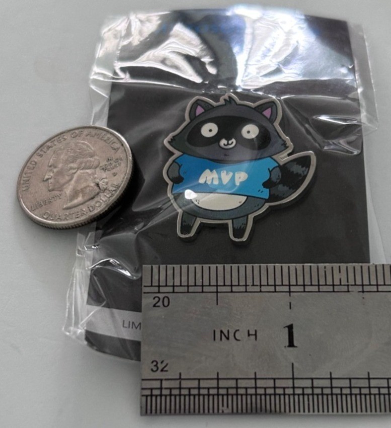 Microsoft Computer Azure MVP Limited Edition Raccoon Lapel Pin | eBay