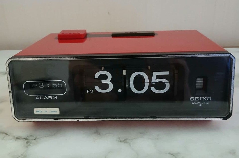 SEIKO Flip Clock, Showa Retro, Battery Type | eBay UK