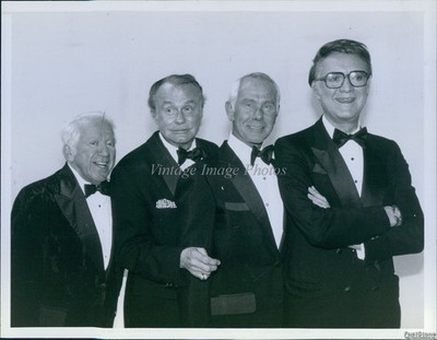 1986 New York Jerry Lester Jack Paar Johnny Carson 7X9 Historic Vintage ...