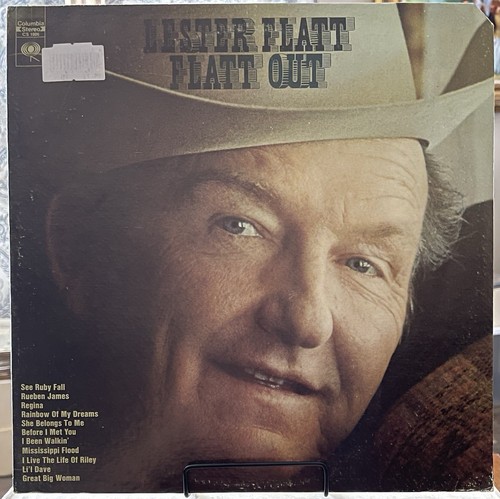 LESTER FLATT-Flatt Out-1970 Columbia CS1006 First Press Bluegrass (EX ...