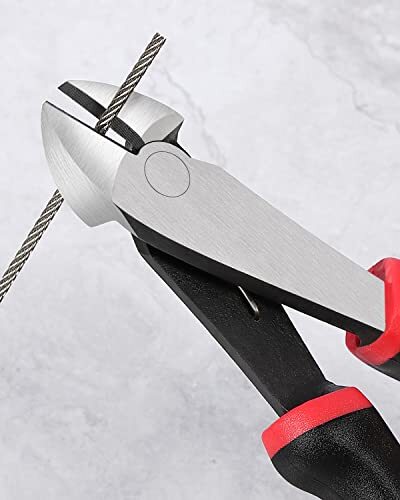 Wire Cutters Heavy Duty (Pack of 4), 7-inch Side Cutters Dikes, Ultra ...