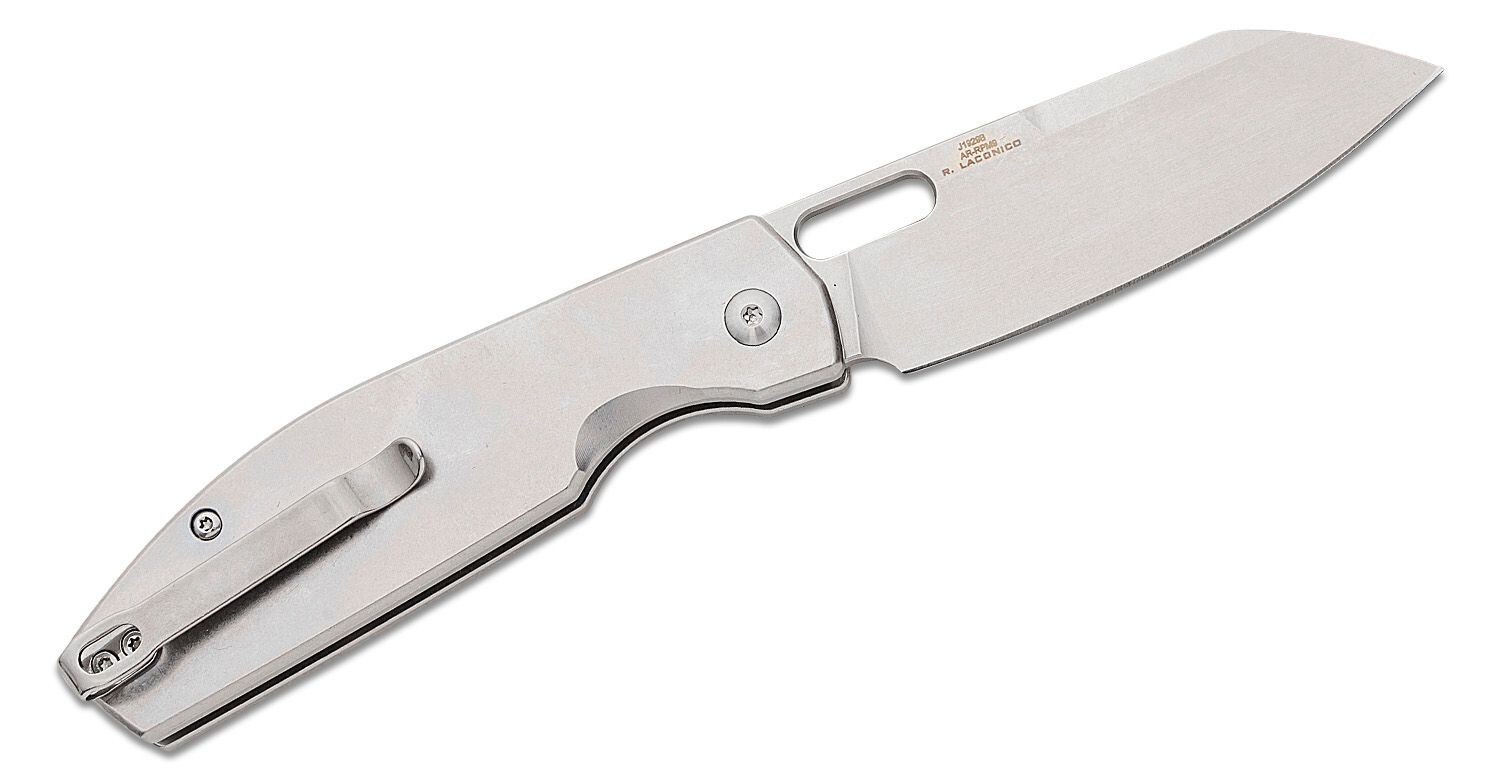 CJRB Ekko Folding Knife 3.25" AR-RPM9 Steel Sheepsfoot Blade Stainless ...