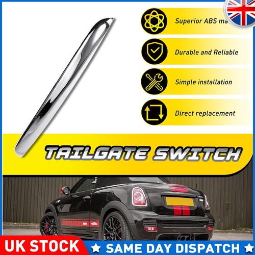 Silver Trunk Handle Boot Lid Grab Tailgate Switch For MINI R55 R56 R57 ...