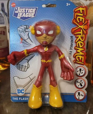 DC Justice League Flextreme FLASH Bendable 7” Action Figure New In ...