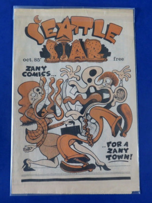 SEATTLE STAR #1 Zany Comics For A Zany Town UNDERGROUND COMIC ...
