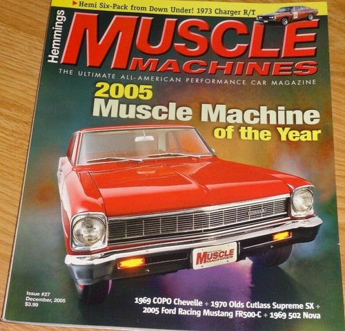 MUSCLE MACHINES HEMMINGS MAGAZINE DECEMBER 2005 ISSUE #27 | eBay