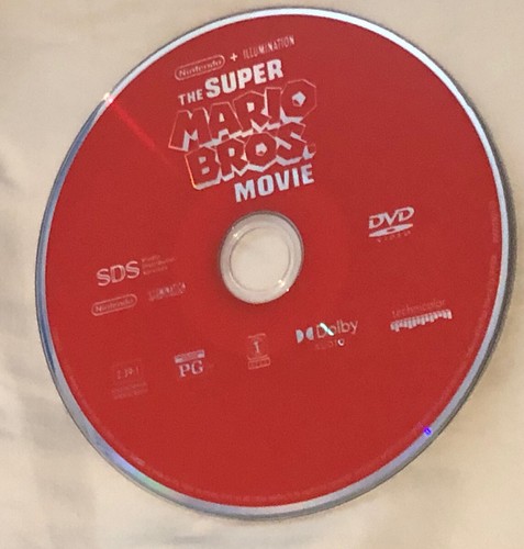 Super Mario Bros Movie 2023 DVD - Disc Only in Nepal at NPR 6262, Rating: 5