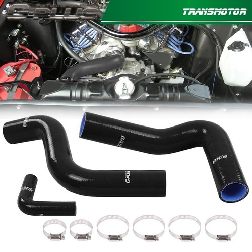 Silicone Radiator Hose Black Fit For 1964-1968 Ford Mustang?Cobra ...