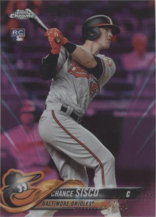 2018 Topps Chrome - Chance Sisco #133 Pink Refractor (RC) for sale ...