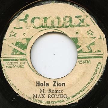 Max Romeo - Hola Zion (7") (Very Good (VG)) - 744216591 | eBay