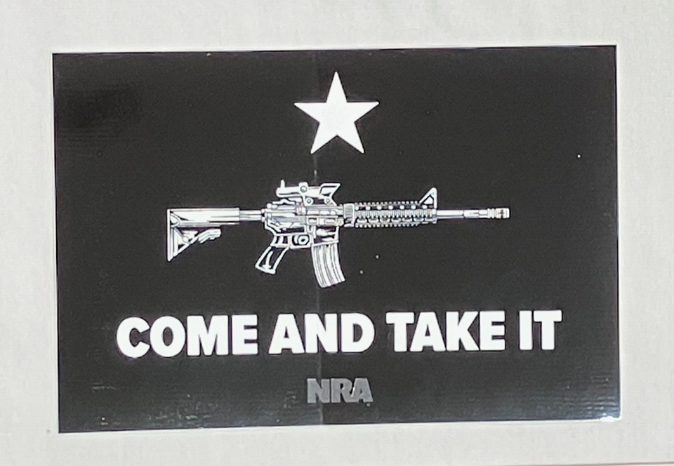 9 GUN SHOW STICKERS DECALS LOT BUMPER WINDOW MILITARY HUNT SHOOT RIFLE ...