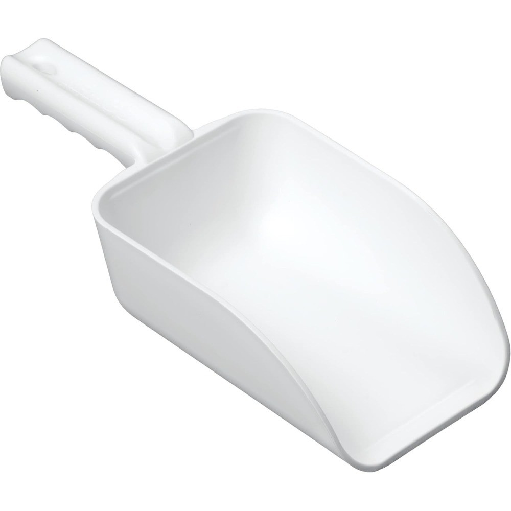 Food-Safe Plastic Hand Scoop 32 oz Commercial Grade Restaurant Utensil ...