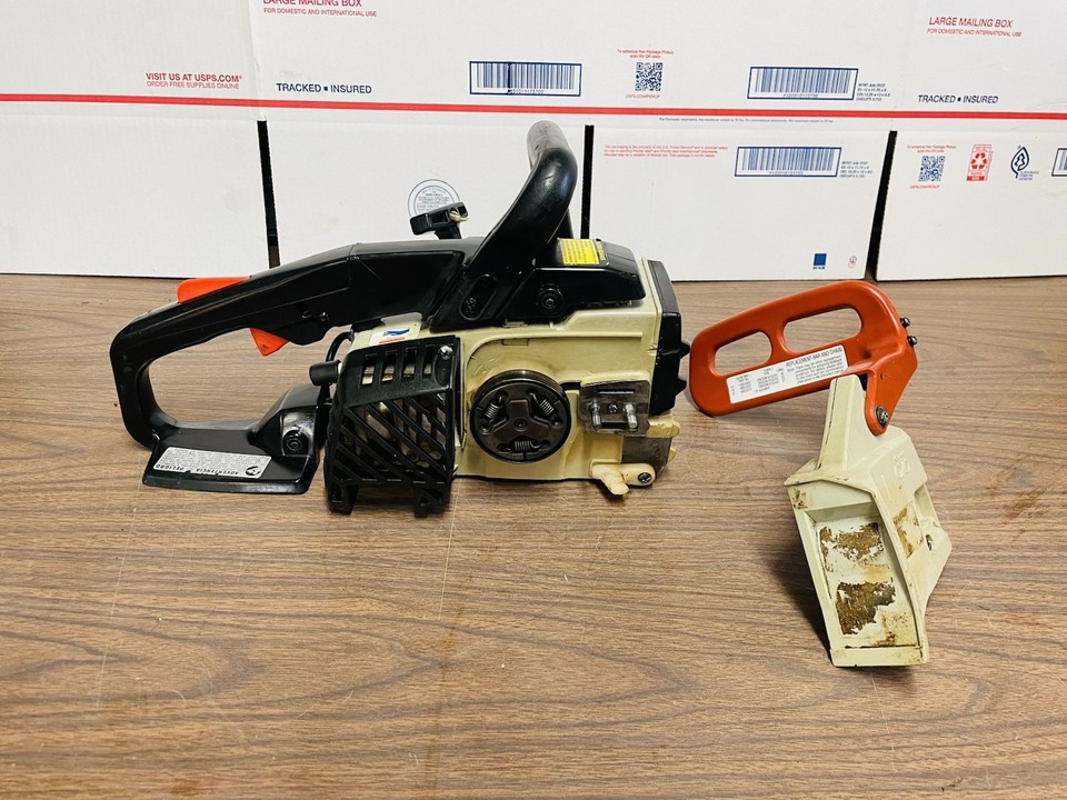 ECHO CS-345 Chainsaw - 33.4cc Saw For Project / Repair -Good Comp READ ...