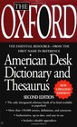 The Oxford American Desk Dictionary and Thesaurus 9780425180686| eBay