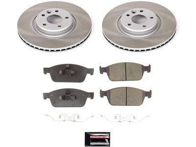 Front Brake Pad and Rotor Kit Power Stop 21DKFX25 for Ford Escape 2017 ...