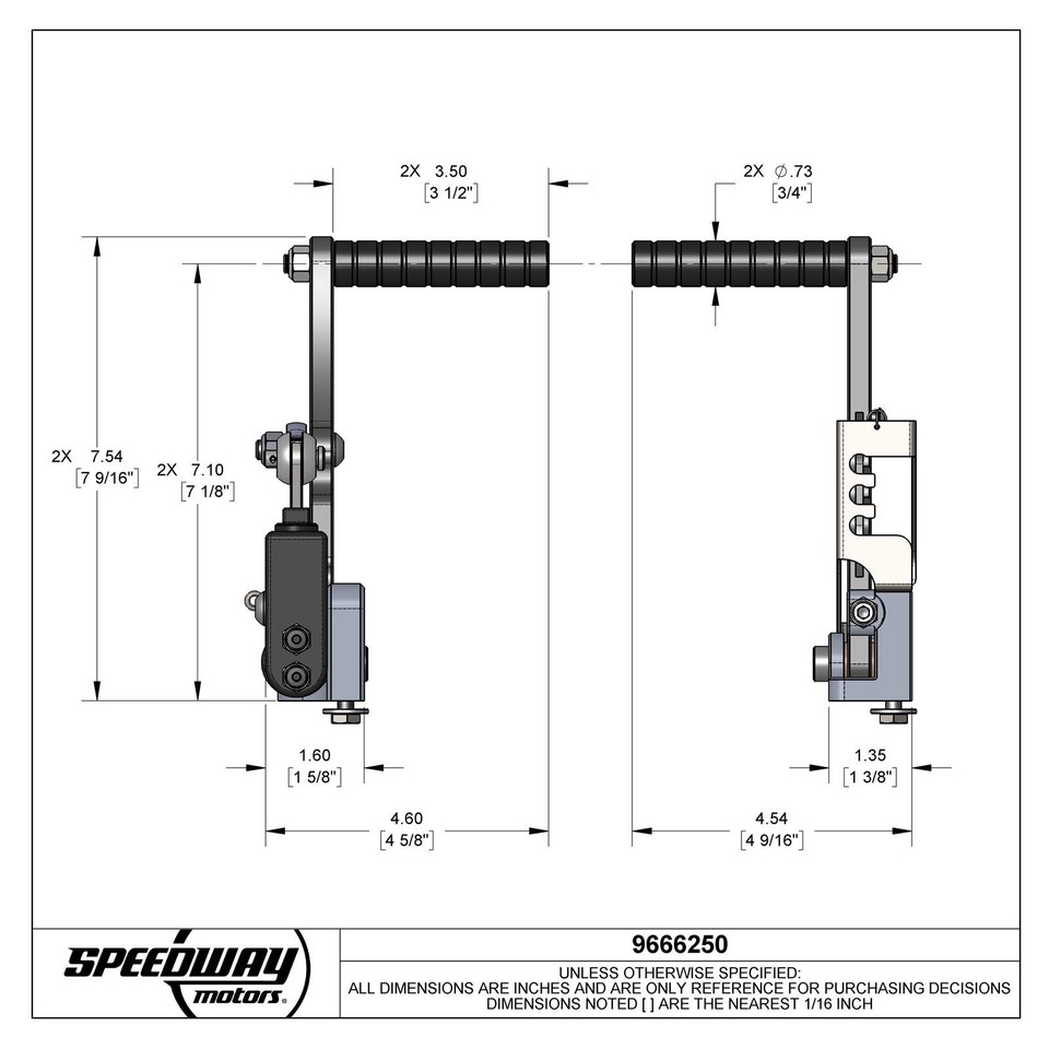 Eagle Micro Sprint Adjustable Pedal Assembly | eBay