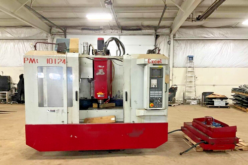 Excel-pmc-10T24 Vertical CNC milling machine 24 station twin arm auto ...