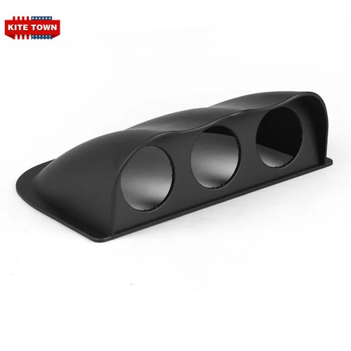 2" 52mm Car Triple 3 Hole Dashboard Gauge Holder Pod Meter Mount ...