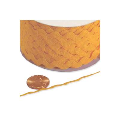 Gold Trim | Gold Rick Rack | Light Gold Ric Rac Trim - 5mm x 25 Yds ...