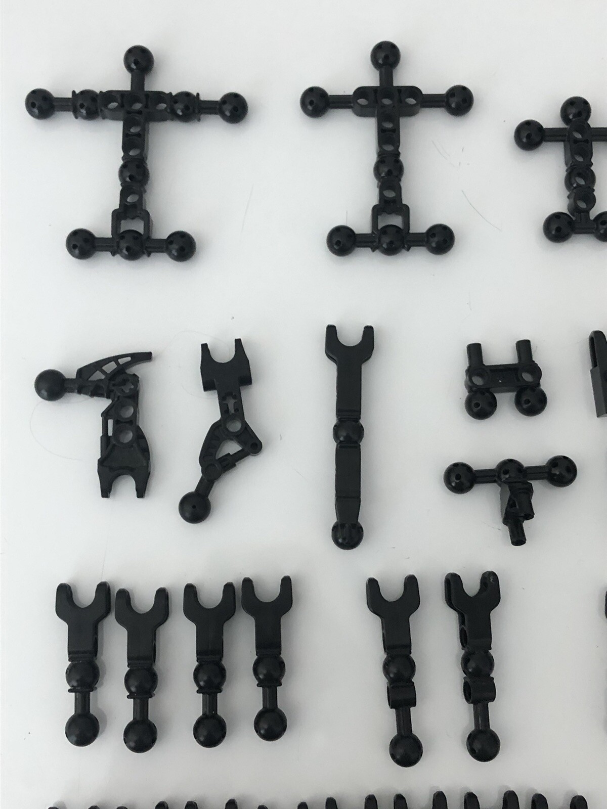 41pc Lot Black Lego Bionicle Technic Hero Factory Body Ball Joints ...
